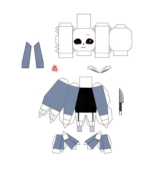 Origami Paper Doll Template