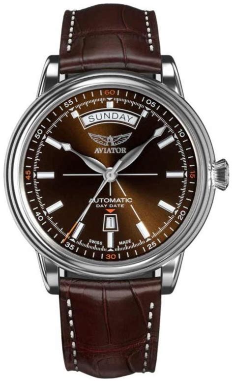 Мужские часы Aviator V 3 20 0 140 4 Douglas Day Date купить по цене