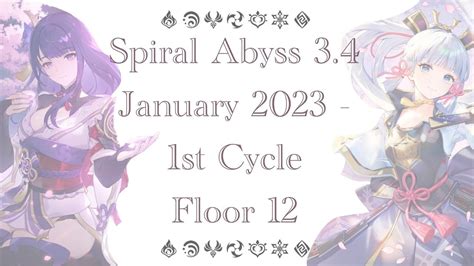 Genshin Impact Spiral Abyss 3 4 Floor 12 IPad Pro Raiden Shogun