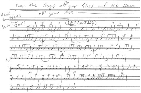 Quarter Note Rest Handwritten