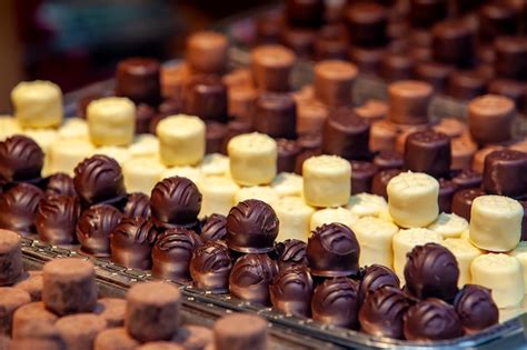 Premium Photo Variety Of Small Chocolates
