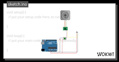 Stepper Motre Wokwi ESP STM Arduino Simulator