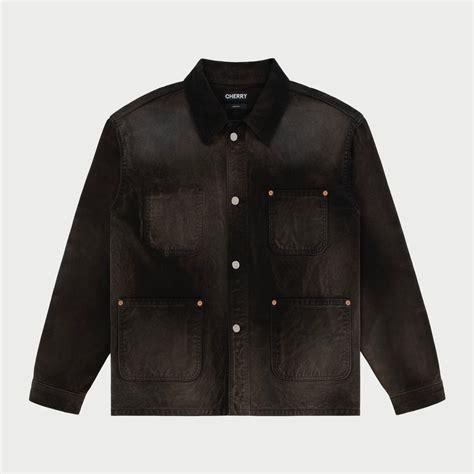 Chore Jacket Black Cherry La