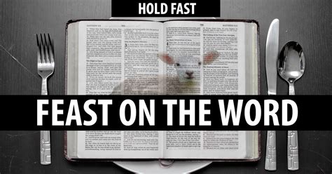 Hold Fast Feast Or Famine And The Passover Gibraltar Messenger