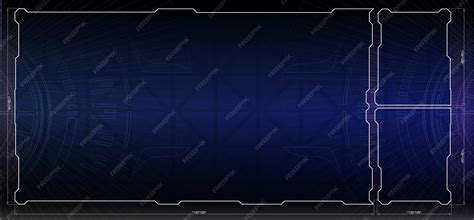 Premium Vector Hud Ui Gui Futuristic User Interface Screen Elements Set