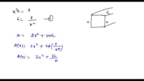 ⏩solved find the dimensions giving the minimum surface area given