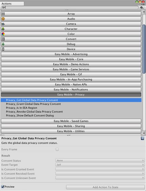 Playmaker Actions · Easy Mobile User Guide