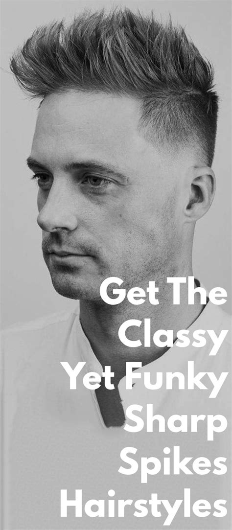 Sharp Spikes Hairstyle For Men Who Like To Keep It Casual