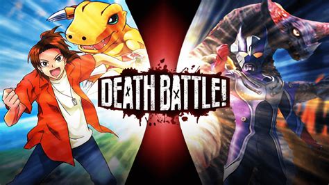 Marcus And Agumon Vs Rei And Gomora Digimon Vs Ultraman D N A