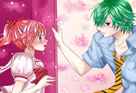 Kobayashi Ga Kawai Sugite Tsurai Mego X Aoi By Iyuukikazei On Deviantart
