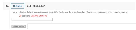 Solved Aufexc Use A Cyclical Chegg