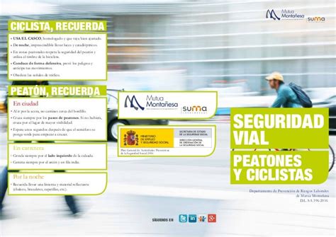 Seguridad Vial Peatones Y Ciclistas