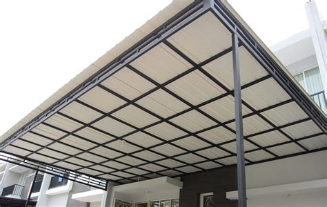 30 Kanopi Rumah Minimalis Kanopi Baja Ringan Atap Upvc Avantguard ...
