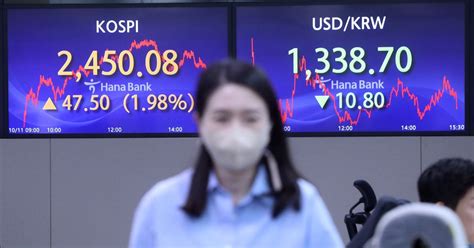 삼성전자·lg엔솔 호실적에 코스피 11개월만에 최대폭 상승