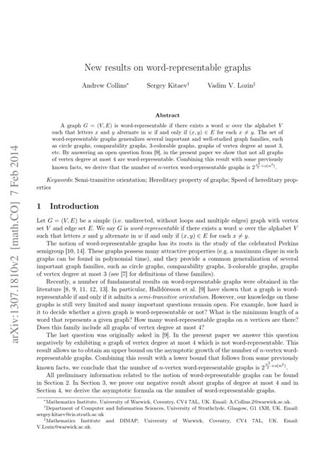 Pdf On The Number Of Word Representable Graphs