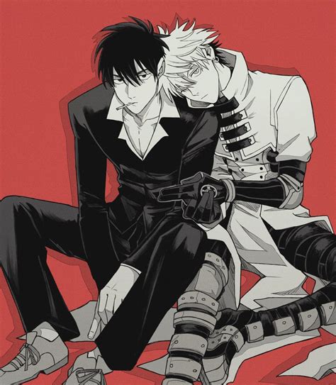 Vash The Stampede And Nicholas D Wolfwood Trigun Drawn By Florbetriz