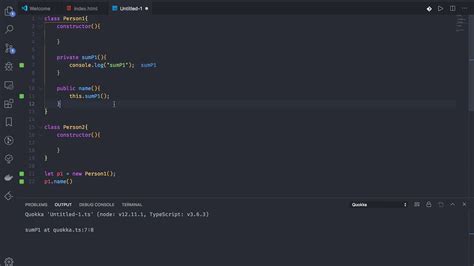 Access Modifiers In Typescript Youtube