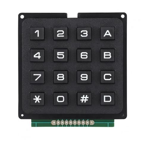 Teclado Módulos De Teclado Con 16 Botones De Teclado Módulo De Teclado