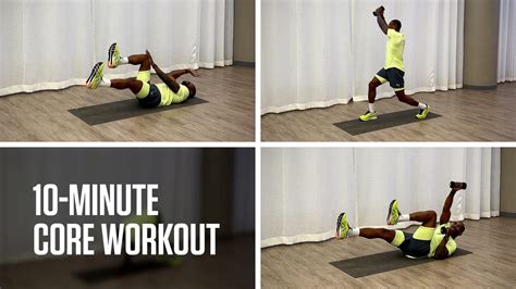 10 Minute Core Workout 8 Creative Exercises To Test Your Core