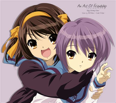 Yuki And Haruhi Yuki Nagato Photo 38663940 Fanpop