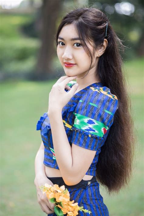 Pin On สาวพม่า