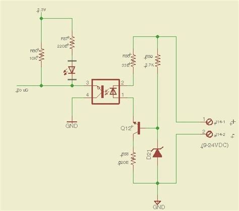 Variable Dc Input For Optocoupler For Microcontroller Interface