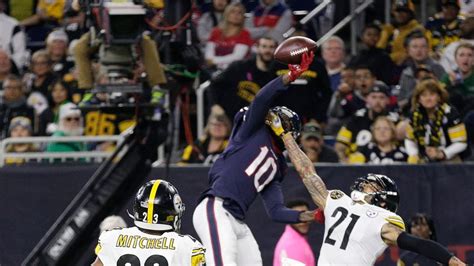 Deandre Hopkins Makes Sensational One Handed Touchdown Catch Nfl News