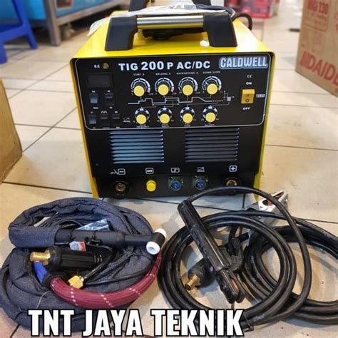Jual Mesin Las Argon Caldwell Tig 200 P Ac Dc Trafo Las Argon