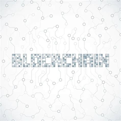 Vector Cyan Outline Design Blockchain Peer Peer Distributed Database Principle Stock Vector