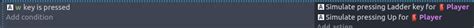 Platformer Control Simulation Of Pressing The Up Key Does Not Work How Do I Gdevelop Forum