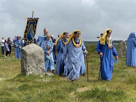 Photos From The Awen Ceremony At Zennor On 18th June 2023