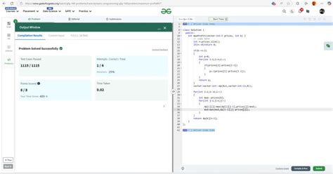 gfg160daysofcode geeksforgeeks stocktrading dynamicprogramming