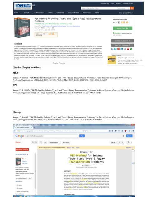 Psk Method For Solving Type 1 And Type 3 Fuzzy Transportation Problems