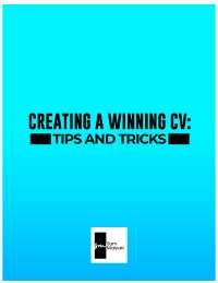 Creating A Winning CV Tips And Tricks Study Notes Effective CV Writing Docsity