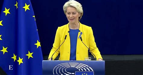 Economia Dia A Dia O Discurso De Ursula Von Der Leyen No Estado Da