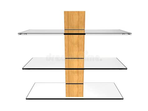 Glass Wall Shelf Stock Illustration Illustration Of Isolated 29909761