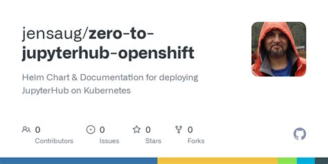 Github Jensaugzero To Jupyterhub Openshift Helm Chart And Documentation For Deploying