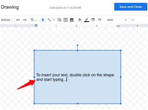 4 Möglichkeiten zum Einfügen eines Textfelds in Google Docs