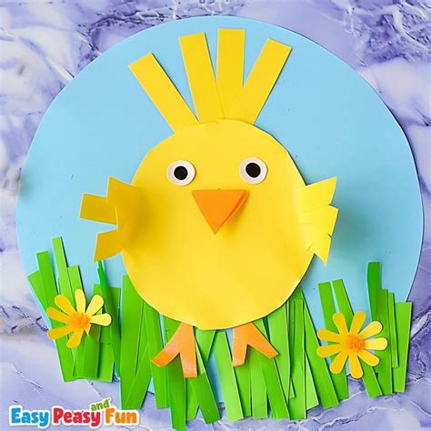 Best 13 How To Make Paper Circle Hen And Chick Craft Step By Step