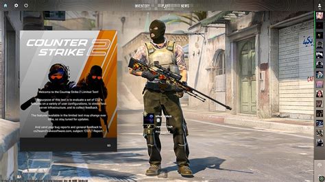 Main Menu Counter Strike 2 Beta Gameplay Cs Go Source 2 Youtube