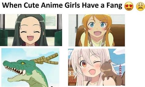 Cute Fangs Ranimefunny