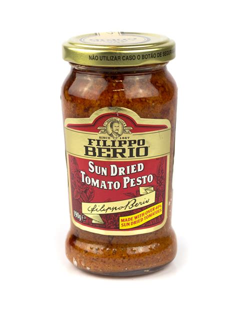 Salsa Filippo Berio Pesto Tomate Seco 190 Gr Panolimx