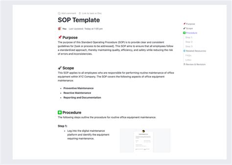 10 Free Work Instruction Templates In Word And Clickup