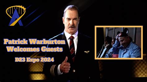 Patrick Warburton Recreates Soarin Queue Video For D23 2024 Youtube
