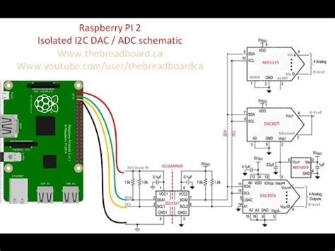 Raspberry Pi Fun With I C Dacs And Adc S Youtube