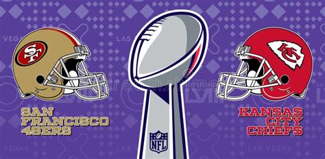 The Helmets Of The Finalist American Football Teams San Francisco 49ers