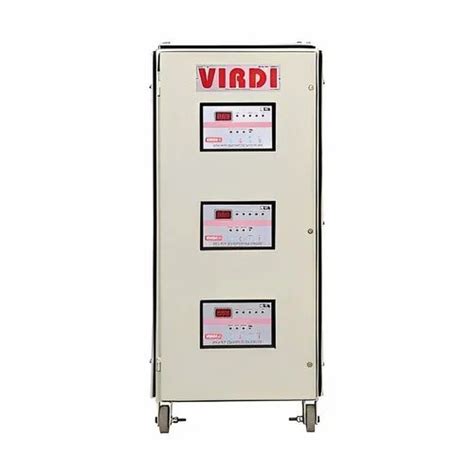 Three Phase 10 Kva Air Cooled Servo Stabilizer For Industrial At Rs