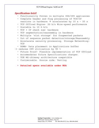 Int Tcp Offload Pdf