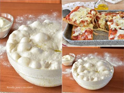 Impasto Per PIZZA In Teglia Fatta In Casa RICETTA Con Poco Lievito