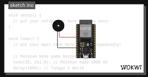 Buzzer Wokwi Esp32 Stm32 Arduino Simulator Buzzer Wokwi Esp32 Stm32 Arduino Simulator